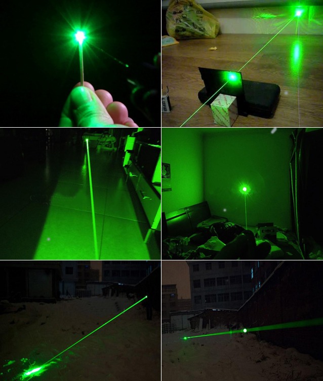 Starker Laserpointer 3000mW Grün - Extrem Starke Laserpointer